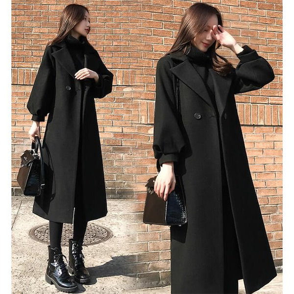 Qoo10] ロングコート レディース ラシャ 洋服