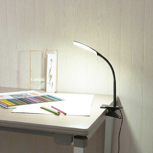 ヤザワ LEDフレキシブルクリップライトホワイト CFLE06D08WH 1台