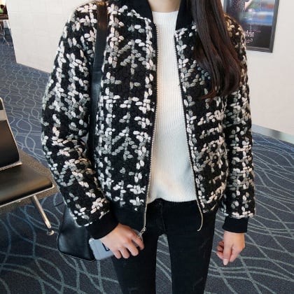 シックなジャケット アウター ジャケット ショート ジャケット