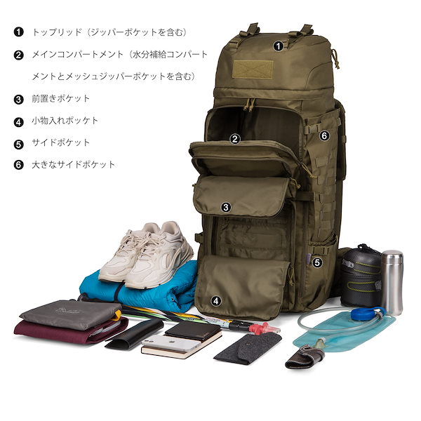 Qoo10] [Mardingtop] 75L ミリタ