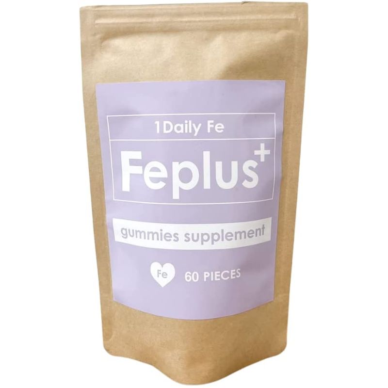 2022年秋冬新作 Feplus グミサプリ 1粒で1日分の鉄分がとれる （エフイープラス）葉酸補給 (お得用) 60粒 ビタミン類 - kaashaaneh.ir