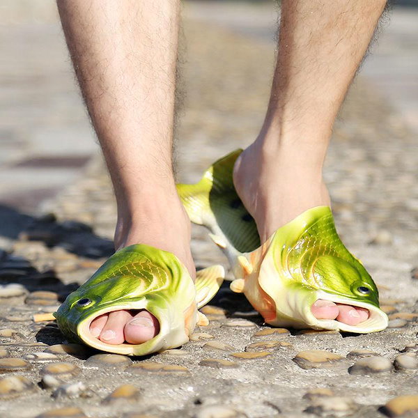 fish sandals