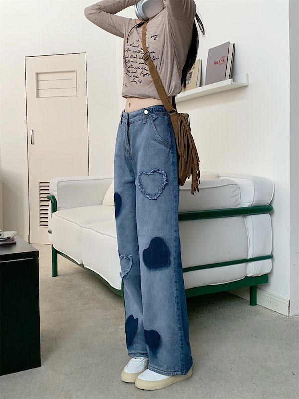 Qoo10] ボトムス パンツ レディース Gパン ズ