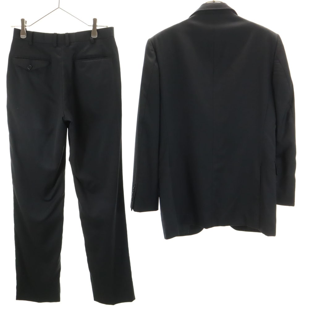 バーバリーブラックレーベル 三陽商会 日本製 ウール スーツ 上下