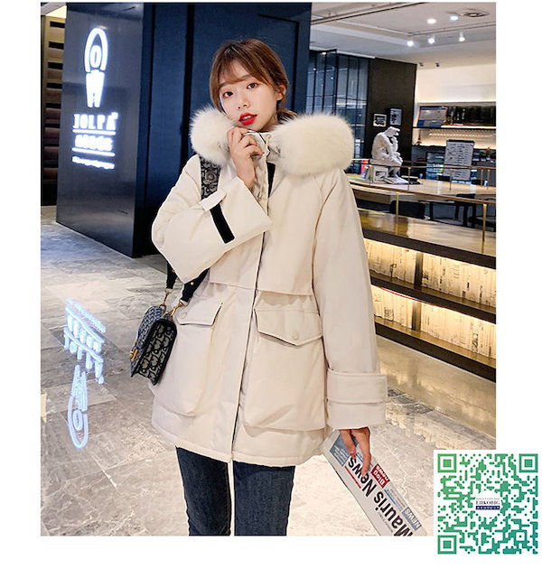 Qoo10] 大人の魅力 レディース モッズコート 裏