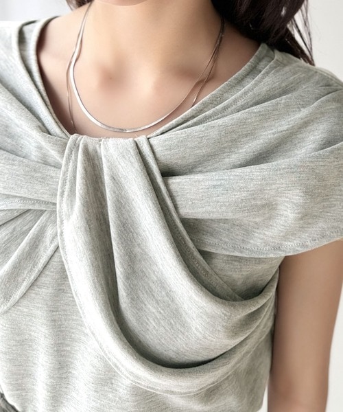 Qoo10 Classical Elf 無地 半袖 Uネック Tシャツ・カットソ