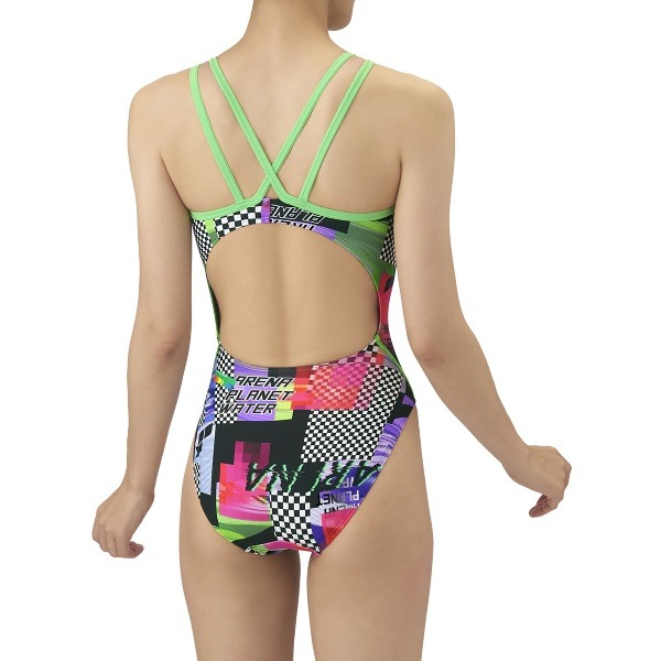 ARENA アリーナ トレーニングワンピース オープンバック 水泳 水着