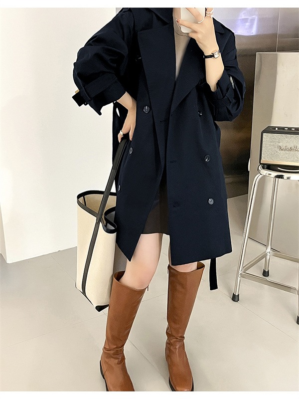 トレンチコート アウター レディース 秋 ブルゾン ロングコート 大きい