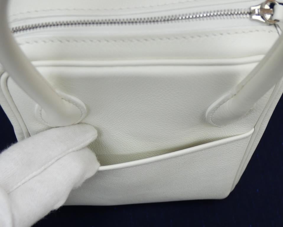エルメス HERMES ハンドバッグ リンディ26 SV金具 U刻印 ナタ スイフト