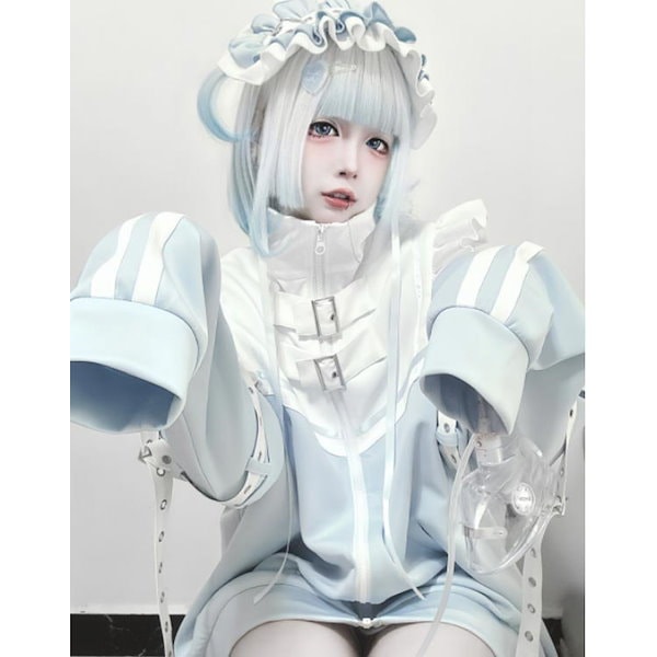 Qoo10] サブカル ショートパンツ ジュニア 水色