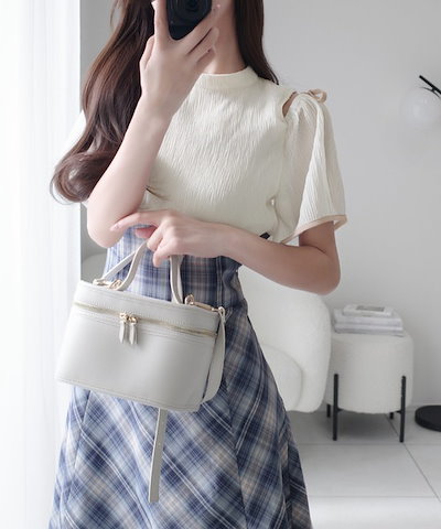 Qoo10 Classical Elf mily bilet チェック ロング丈