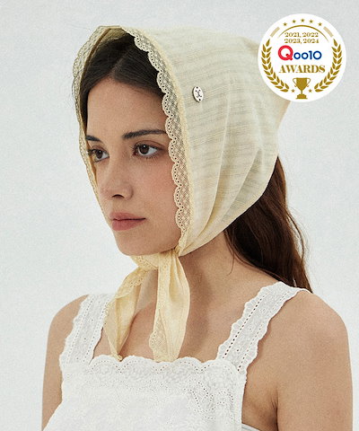 Qoo10 VARZAR VA カーブド オーバルバンダナ 無地