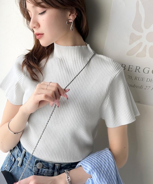 Qoo10 Classical Elf 無地 半袖 ボタン ドロップショルダー