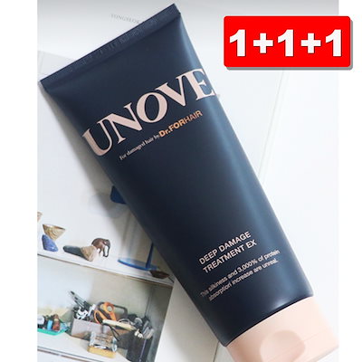 [Qoo10] UNOVE ディープダメージトリートメントEX, 2 : ヘア