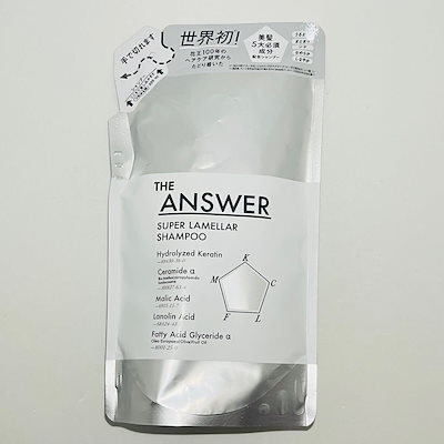 [Qoo10] THE ANSWER スーパーラメラシャンプー 320ml 詰 : バス・お手入れ用品