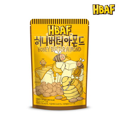 [Qoo10] オットギ HBAF ハニーバターアーモンド 190 : 食品
