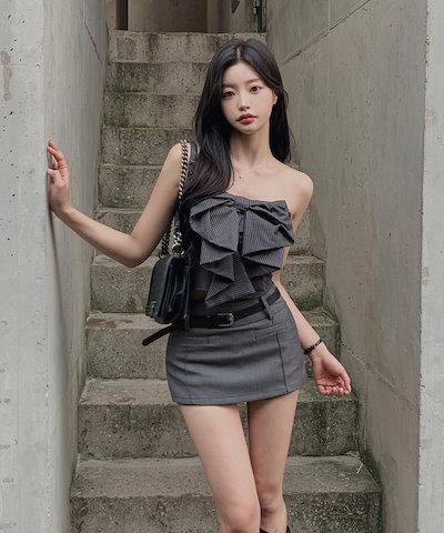 Qoo10 highclassic STS69016 キャミソール [グレー