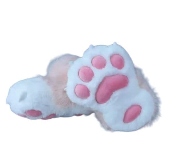 着ぐるみ ケモノ足 靴下 グレー フリーサイズ 21.5ー28CM ケモノ脚