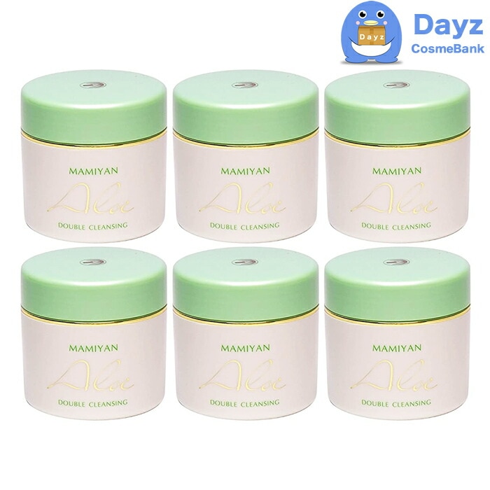 マミヤン アロエ ダブルクレンジング 105g 6点セット 洗顔料 洗顔剤