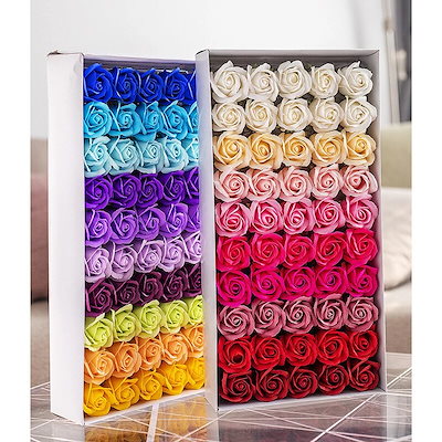 [Qoo10] 3層ソープフラワーフラワーヘッドボックス : ベビー・マタニティ