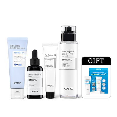 [Qoo10] COSRX 【Qoo10限定】さらけ出す美肌セット : キット・コフレ・福袋
