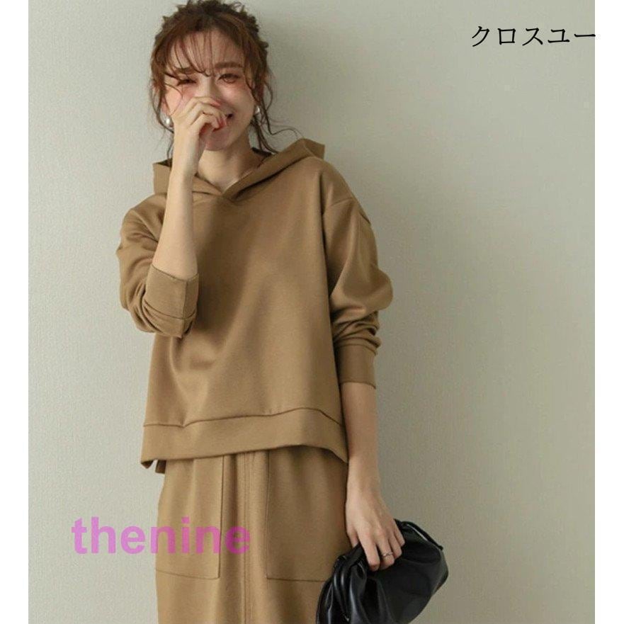 セットアップ レディース カジュアル 秋 2021 秋物 新作 2ピース