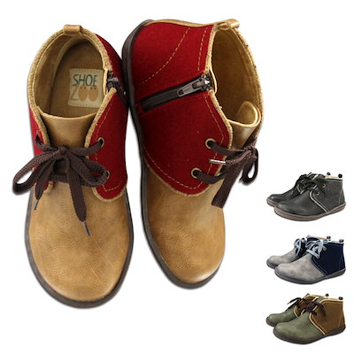 [Qoo10] SHOEZOO チャッカブーツ ファスナー カジュアル : シューズ