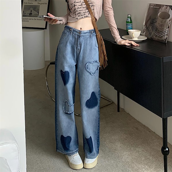 Qoo10] ボトムス パンツ レディース Gパン ズ