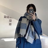 Qoo10] 武州織技 スピニングモード ウールマフラ