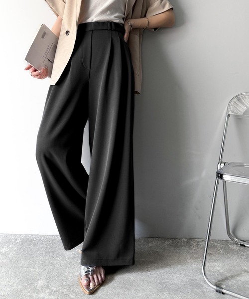 Qoo10 Classical Elf 無地 ウエストゴム ワイド/ルーズ ロン