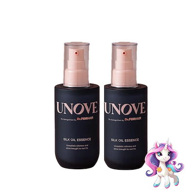 [Qoo10] UNOVE シルクオイルエッセンス, 70ml(ウォ : ヘア